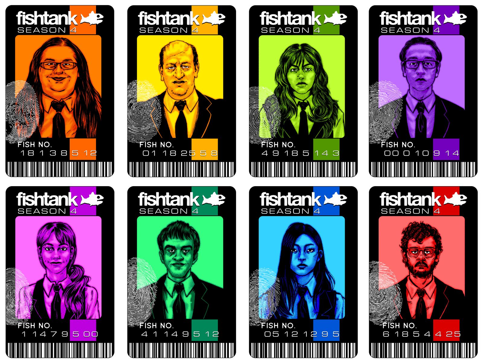 Contestant Sticker Sheet